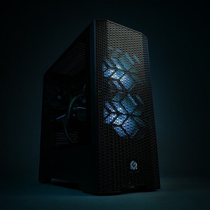Herní PC RGB - Intel i7, GTX 1060, 16GB RAM,SSD 120, HDD 1,5TB